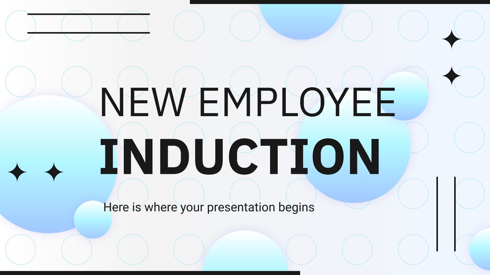 New Employee Induction Google Slides PowerPoint