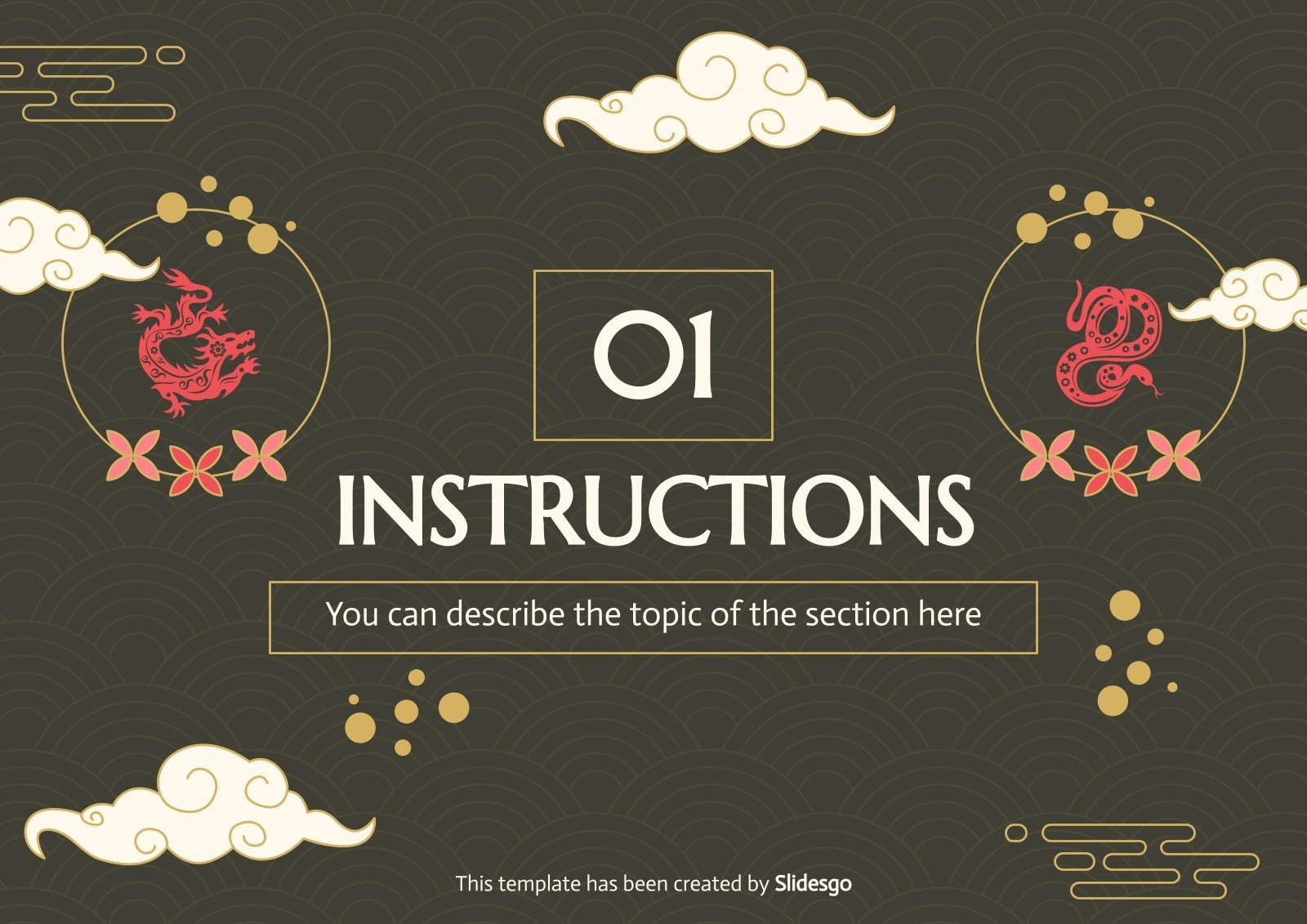 Chinese Zodiac Themed Printable Deck of Playing Cards