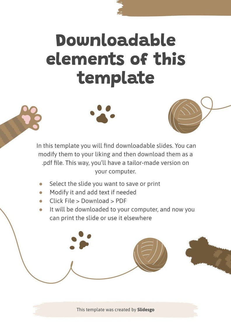 Printable Cute Cats Daily Planner | Google Slides & PPT