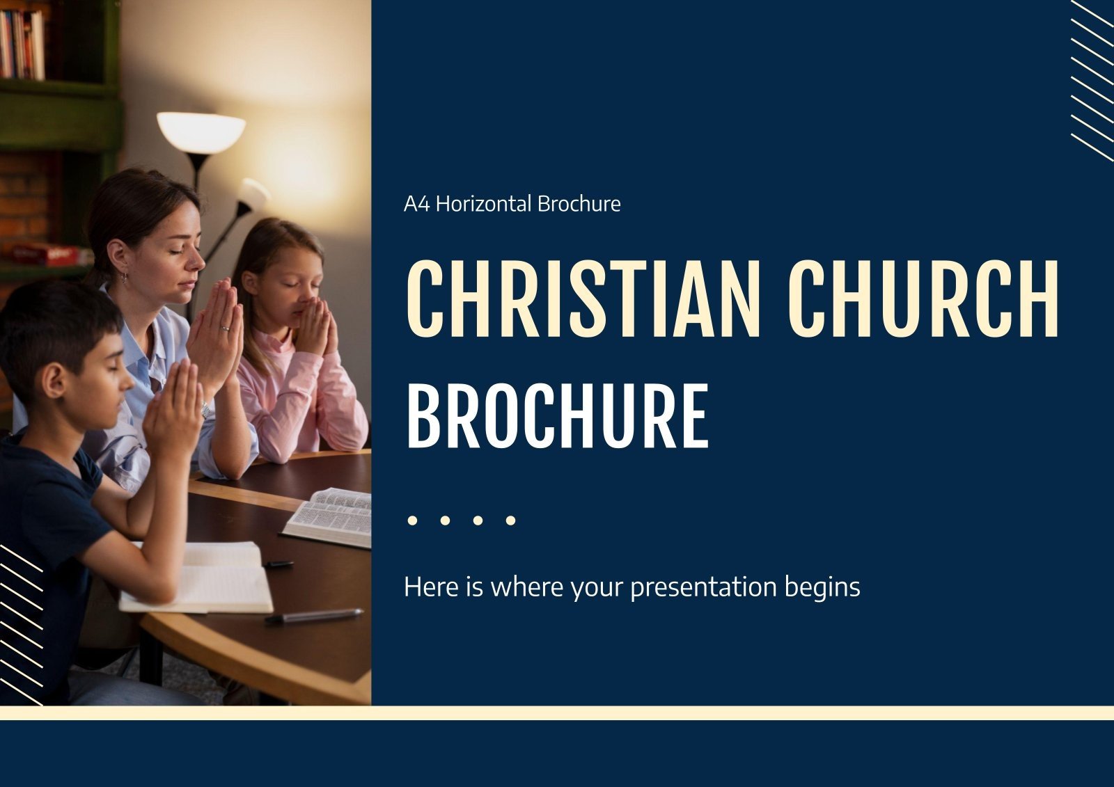 Free Church-related Google Slides and PPT Templates