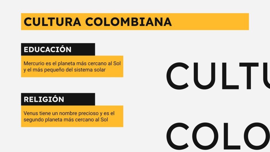 Colombian History Major Studies Theme with Timelines