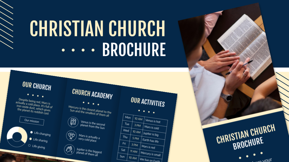 Christian Church Brochure | Google Slides & PPT