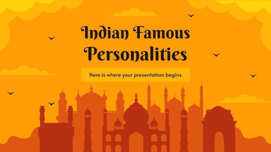 Indian Famous Personalities | Google Slides & PowerPoint