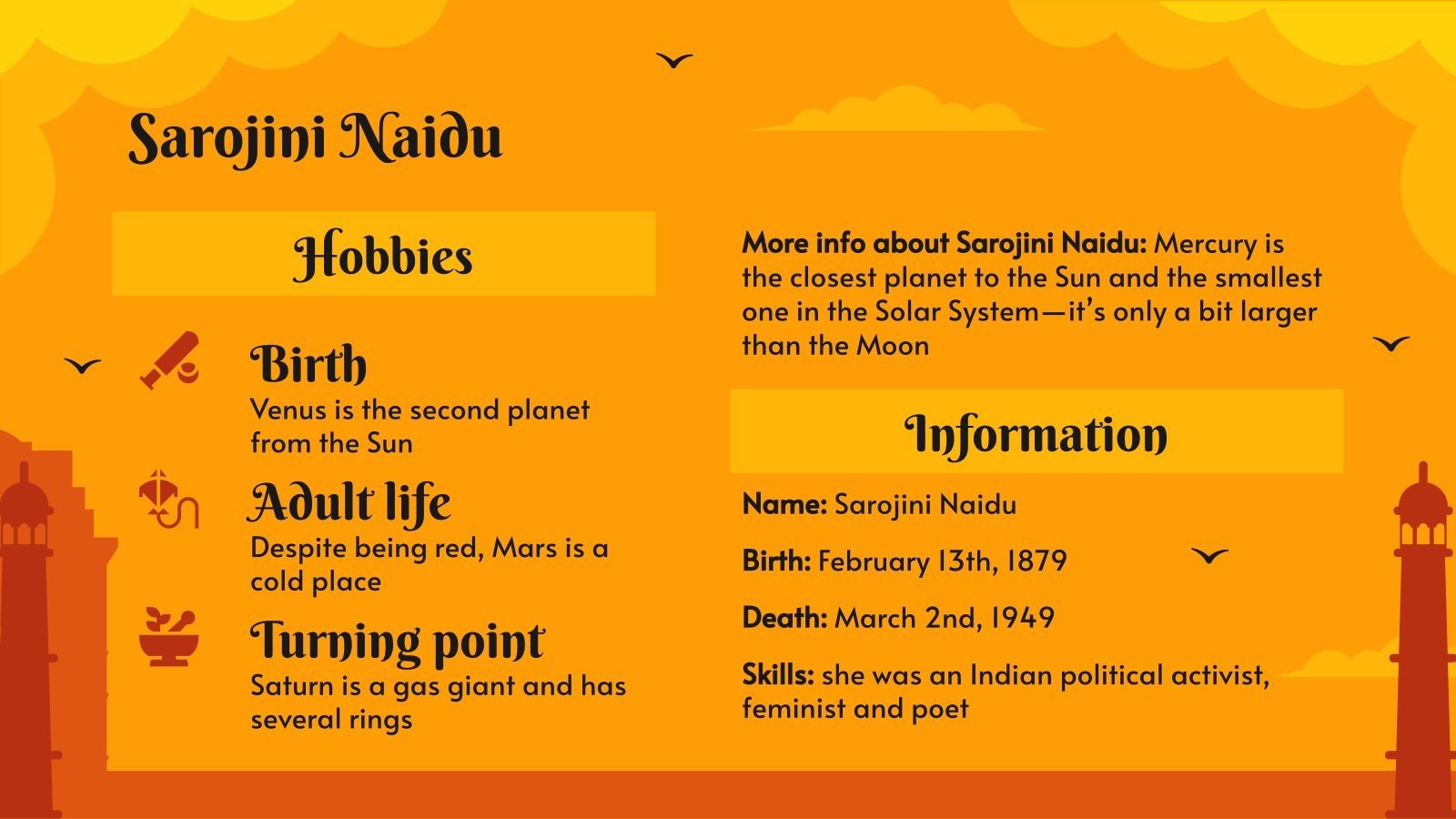 Indian Famous Personalities | Google Slides & PowerPoint