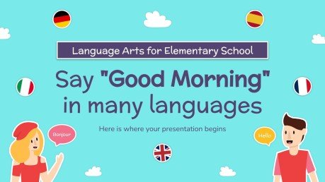 Free Foreign Language templates for Google Slides & PPT