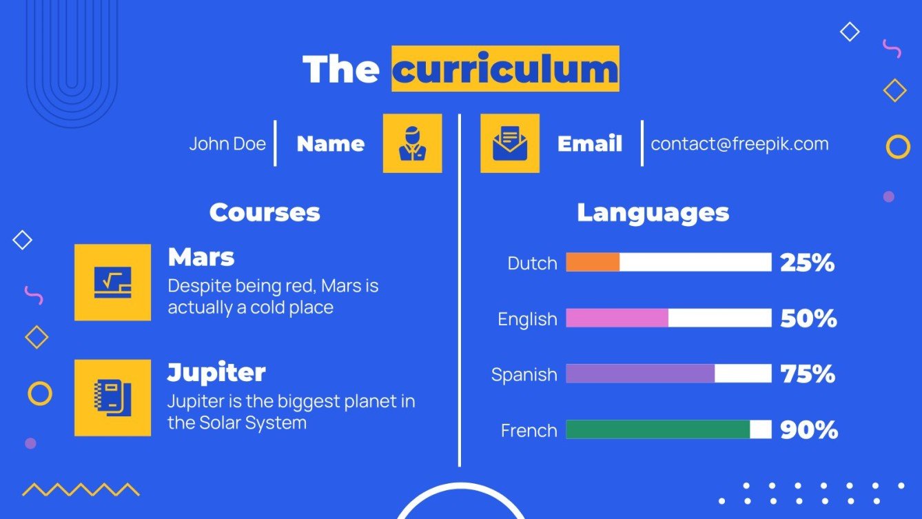 Dutch School Center | Google Slides and PowerPoint Template