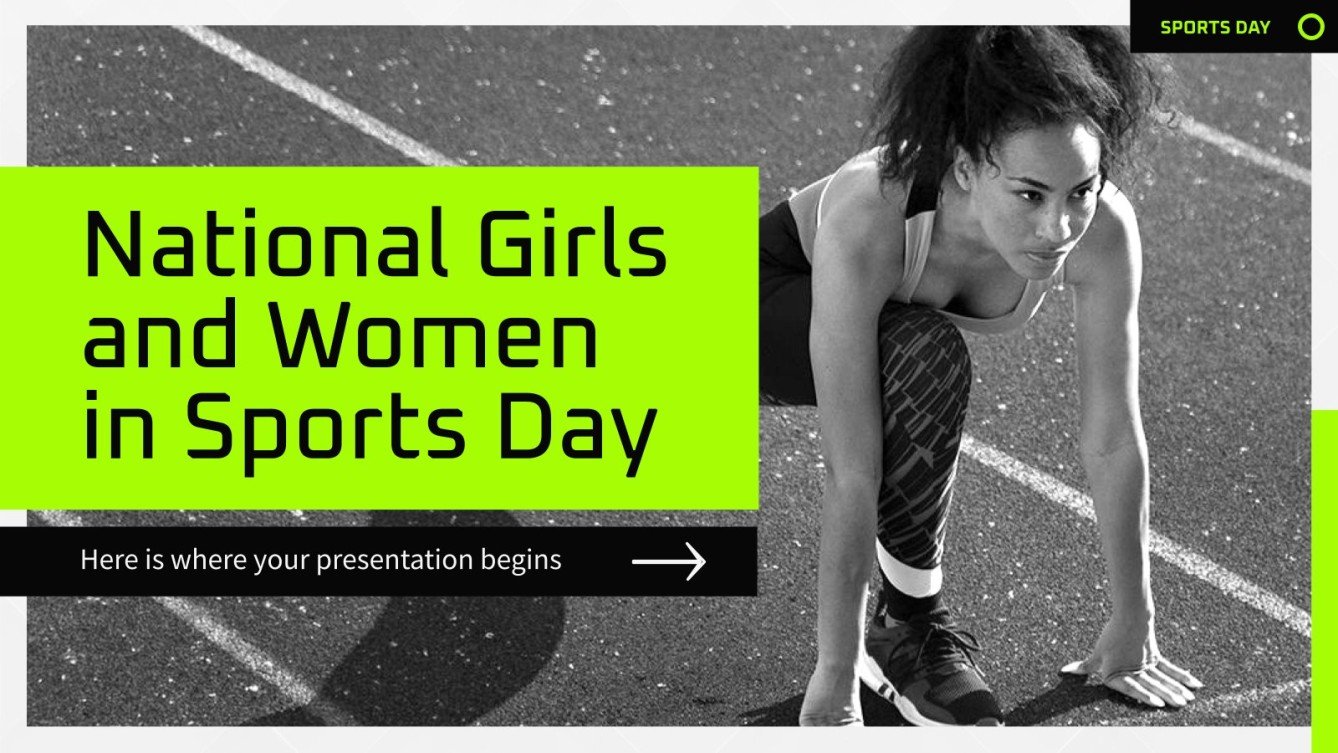 National Girls and Women in Sports Day | Google Slides & PPT