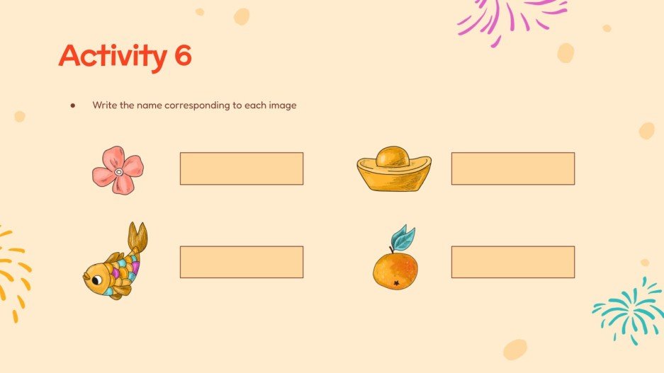 Pre-K Activities for Chinese New Year | Google Slides & PPT