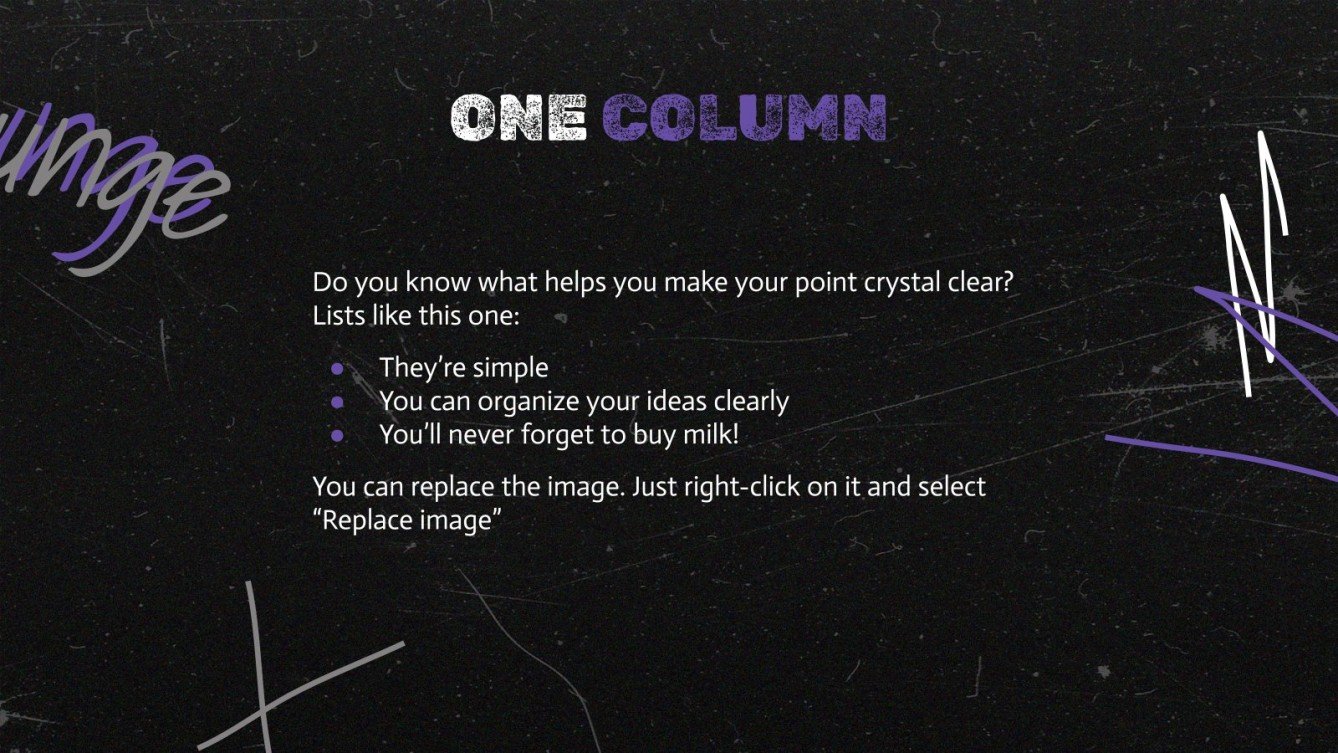 Grunge Style Portfolio | Google Slides and PowerPoint