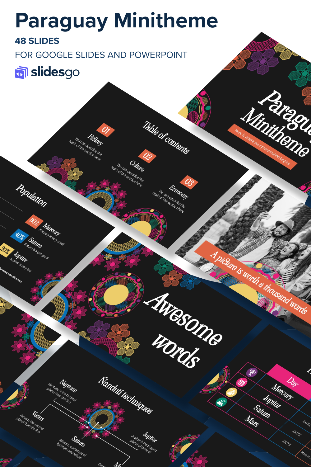 Paraguay Minitheme | Google Slides & PowerPoint template