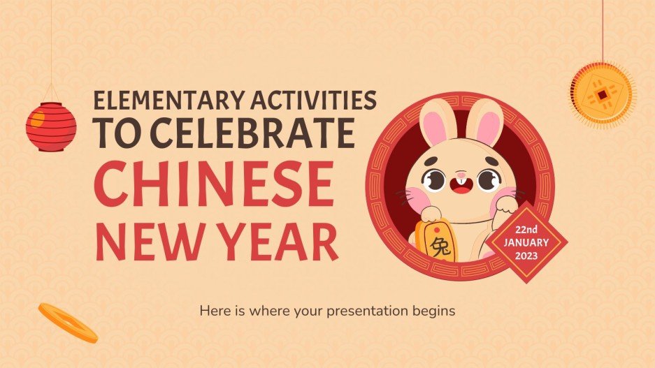 Elementary Activities for Chinese New Year | Google Slides