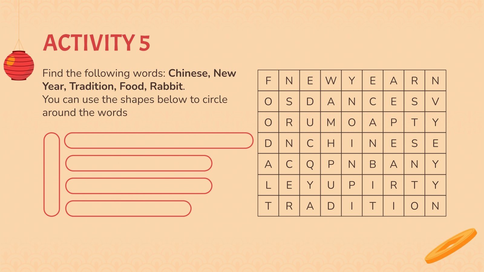 Elementary Activities for Chinese New Year | Google Slides