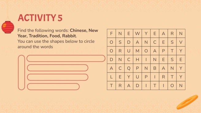 Elementary Activities for Chinese New Year | Google Slides