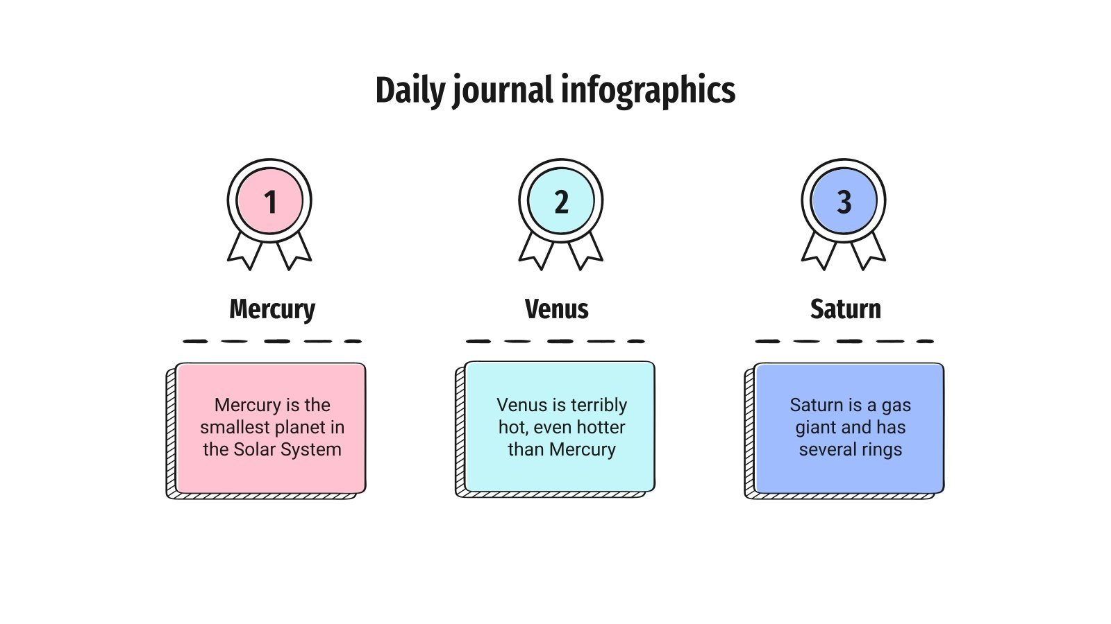 Daily Journal Infographics | Google Slides and PowerPoint