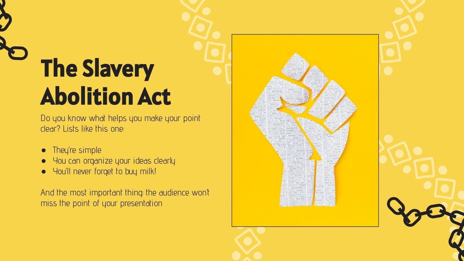 Abolition of Slavery Day Minitheme | Google Slides & PPT