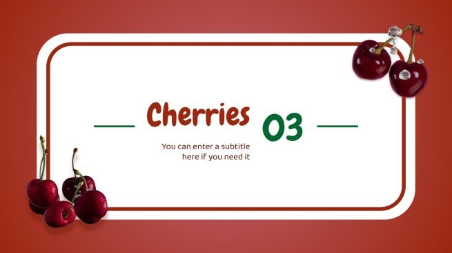 Happy Cherry Month! | Google Slides & PowerPoint