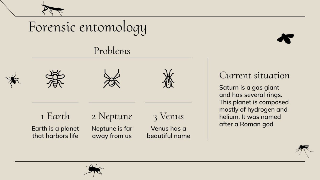 Forensic Entomology Thesis Defense | Google Slides & PPT