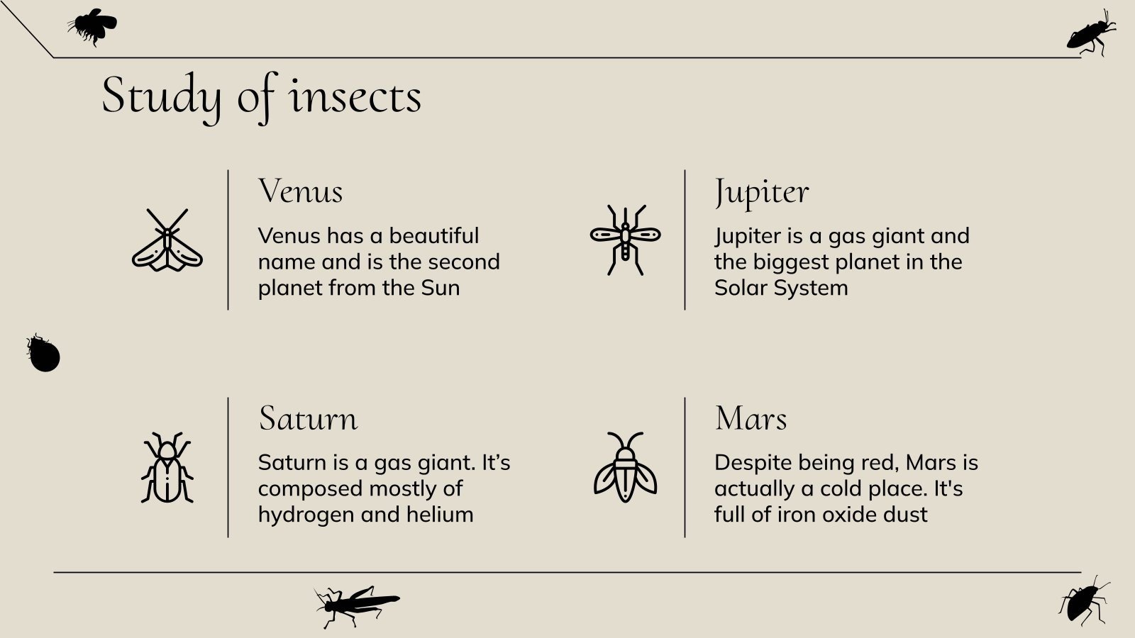 Forensic Entomology Thesis Defense | Google Slides & PPT