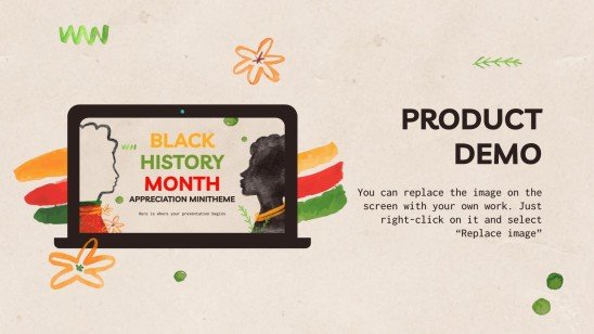 Black History Month Appreciation Minitheme | Google Slides