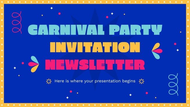 Free Carnival-themed Google Slides & PowerPoint templates