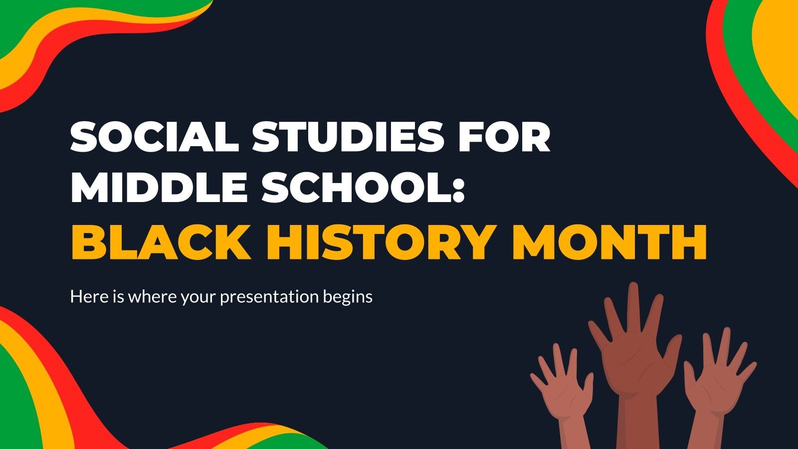 Free Black Google Slide themes and PowerPoint templates