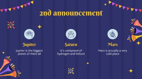 Masquerade Party Newsletter Invitation | Google Slides & PPT