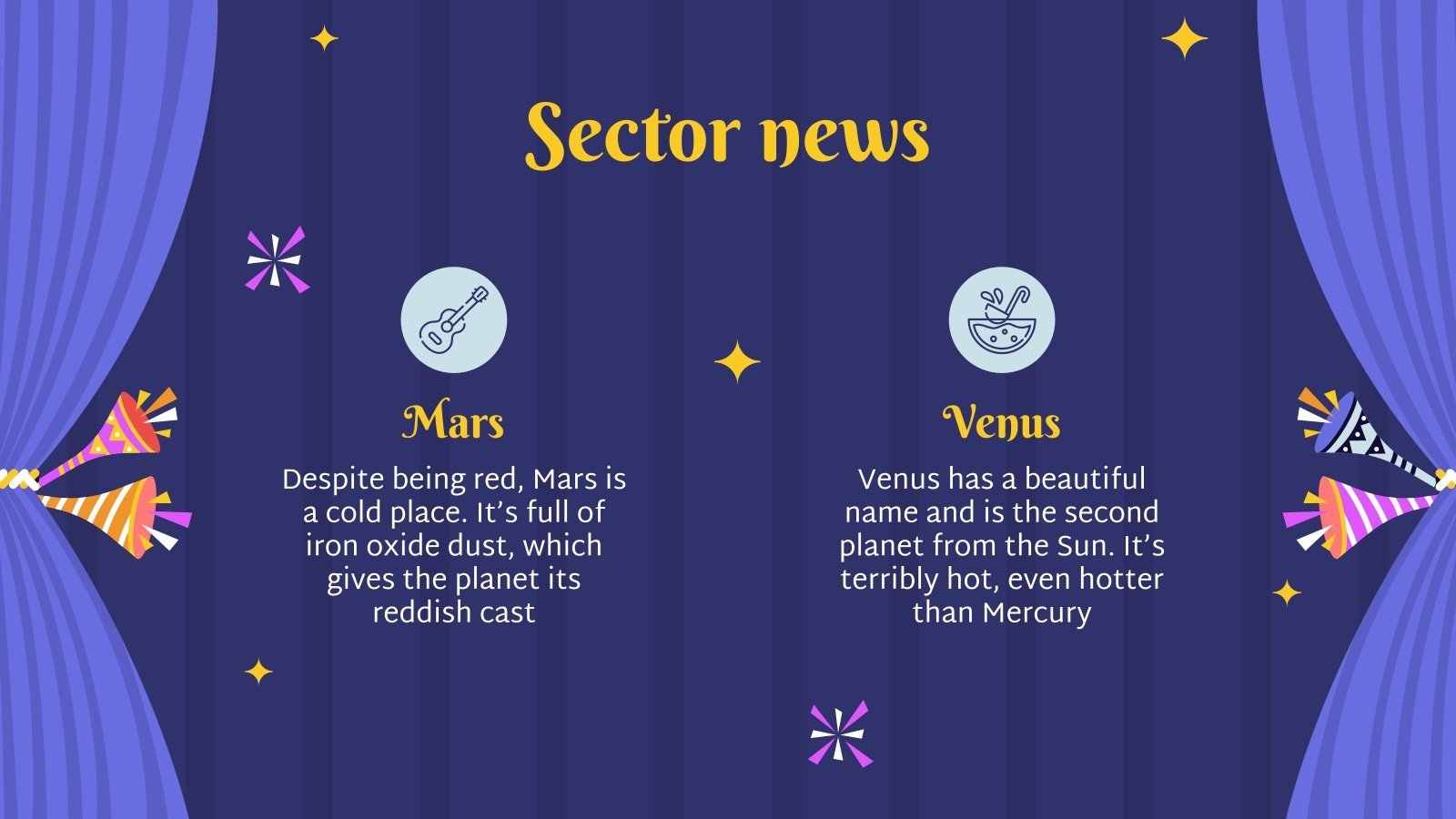 Masquerade Party Newsletter Invitation | Google Slides & PPT