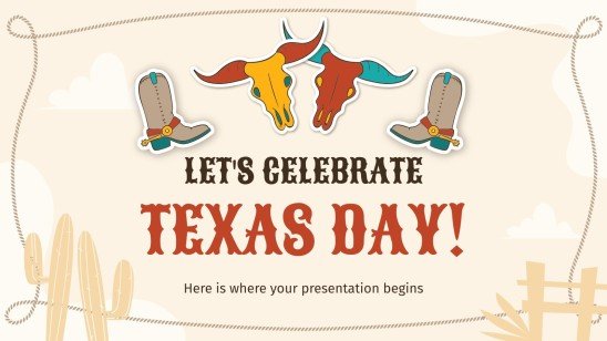 Let's Celebrate Texas Day! | Google Slides & PowerPoint