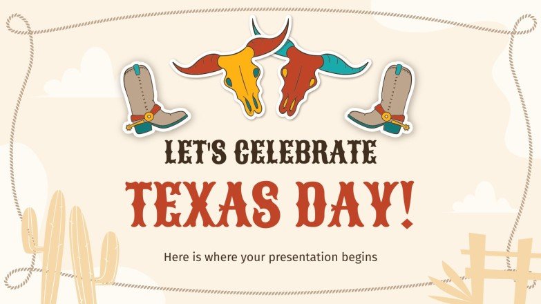 Let's Celebrate Texas Day! | Google Slides & PowerPoint