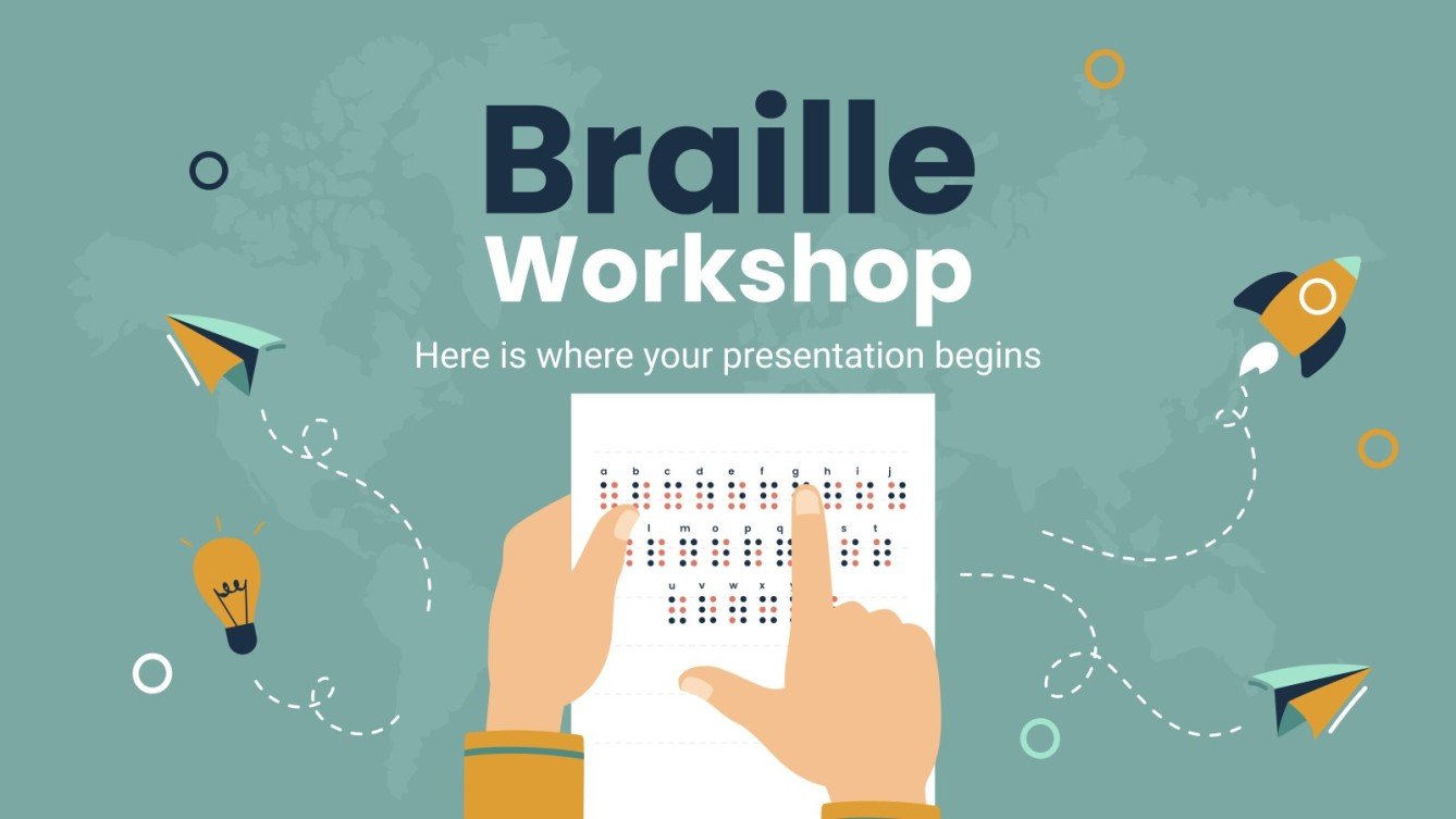 Braille Workshop | Google Slides & PowerPoint Template