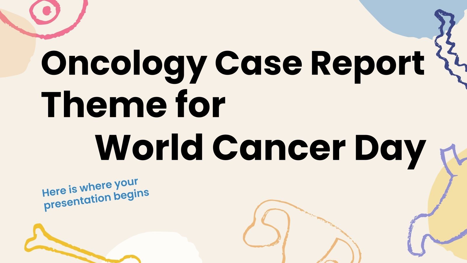 Oncology Case Report for World Cancer Day | Google Slides