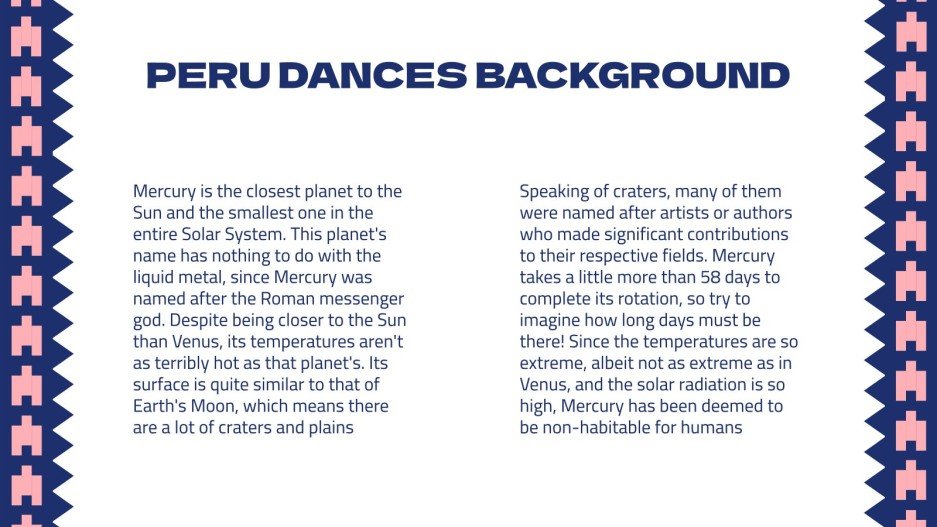 Traditional Folkloric Dances of Peru | Google Slides & PPT