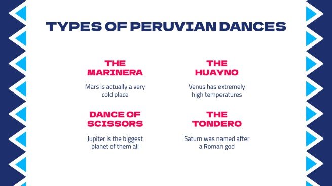 Traditional Folkloric Dances of Peru | Google Slides & PPT