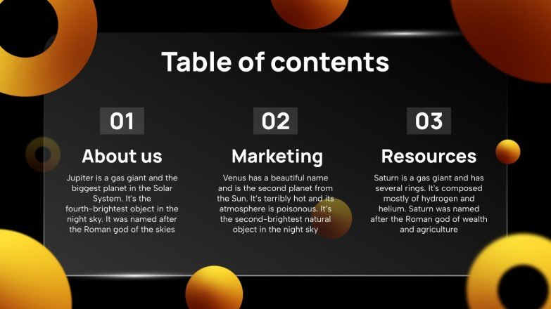 Simple Glass - Marketing Basic Template