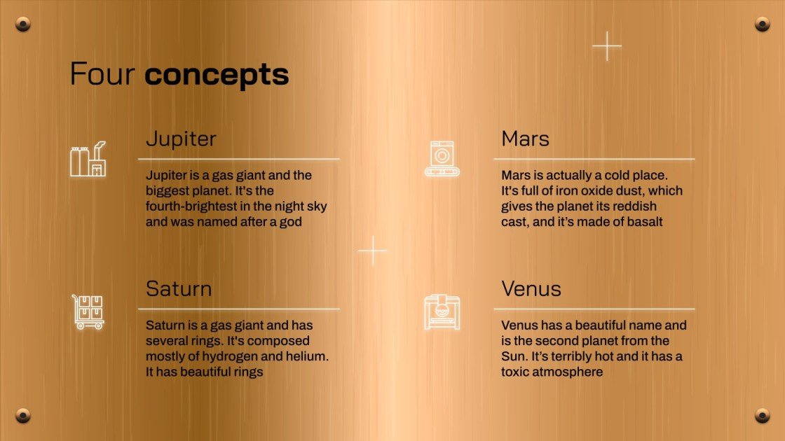 Copper Supplier Company Profile | Google Slides & PowerPoint