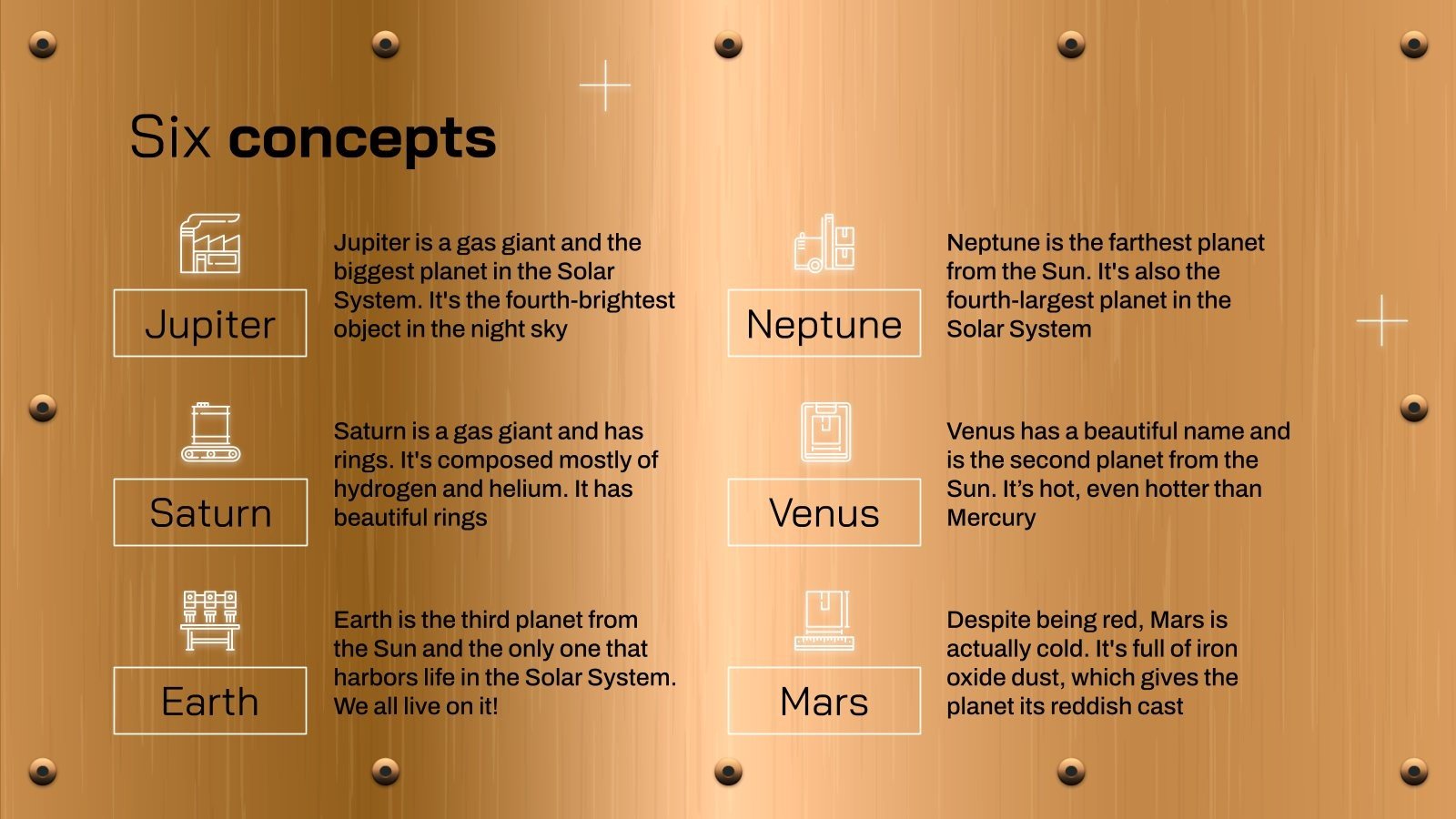Copper Supplier Company Profile | Google Slides & PowerPoint