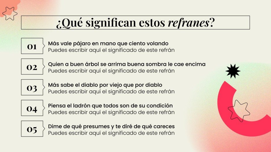 Popular Spanish Idioms Activities | Google Slides & PPT