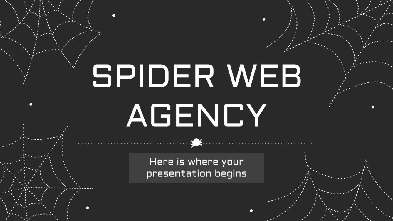 Spider Web Agency | Google Slides & PowerPoint template