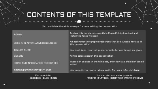 Spider Web Agency | Google Slides & PowerPoint template