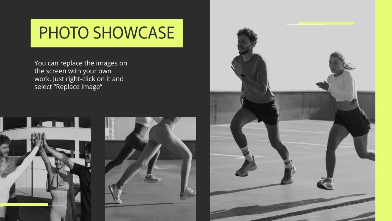 Personal Trainer Portfolio | Google Slides & PowerPoint