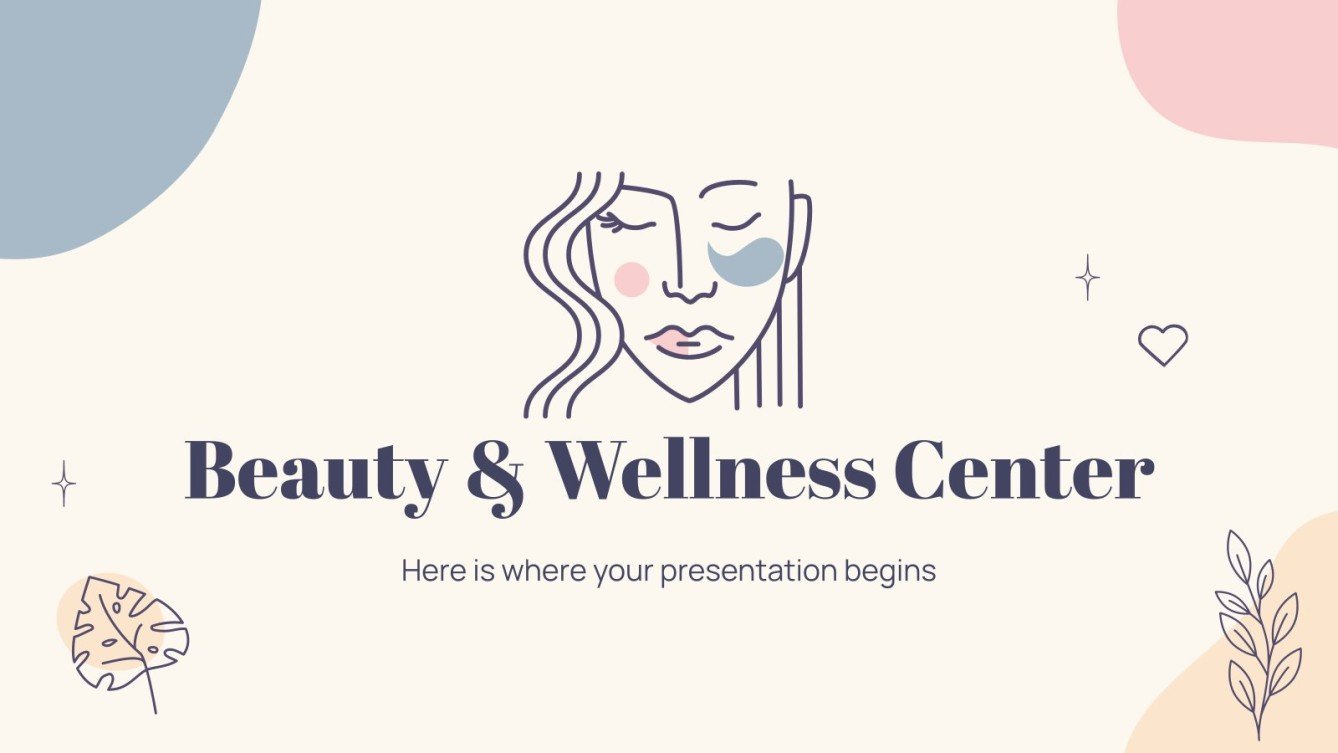 Free beauty themed Google Slides and PPT Templates