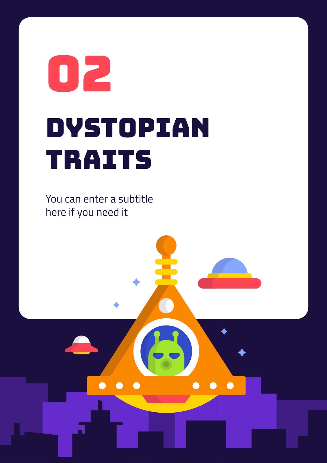 Language Arts for Middle School: Dystopia | Google Slides