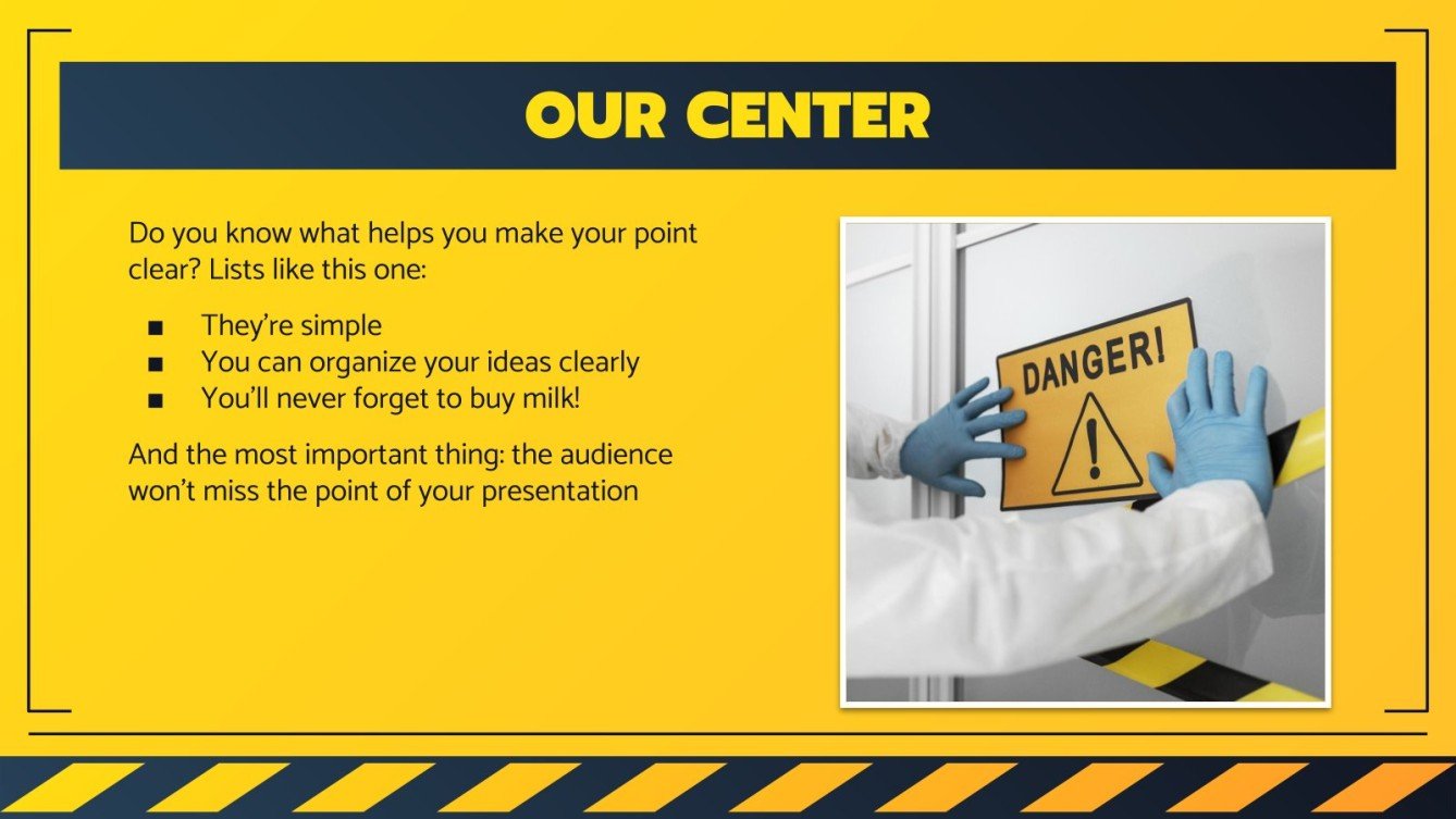 Dangerous Signs Laboratory | Google Slides & PowerPoint