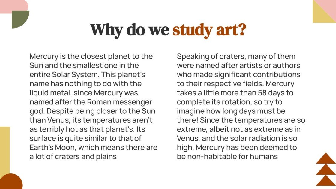 Language Arts Subject for High School: Artwork Analysis