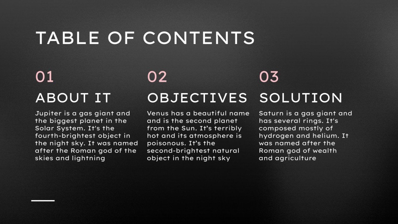 Elegant Simple Chrome - Project Proposal Basic Template