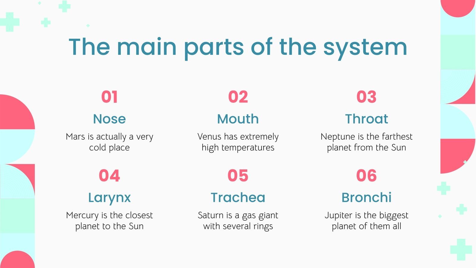 Science Subject for Middle School: Respiratory System
