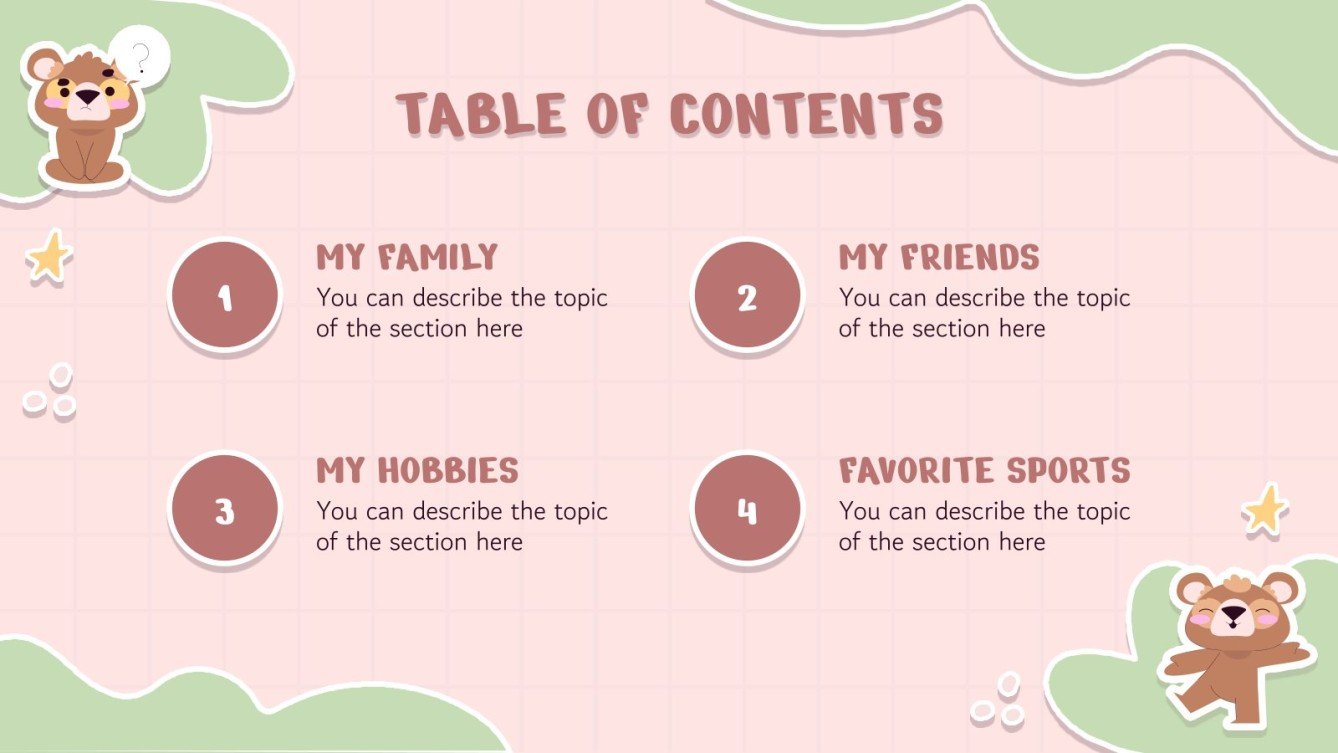 All About My life Theme for Pre-K | Google Slides & PPT