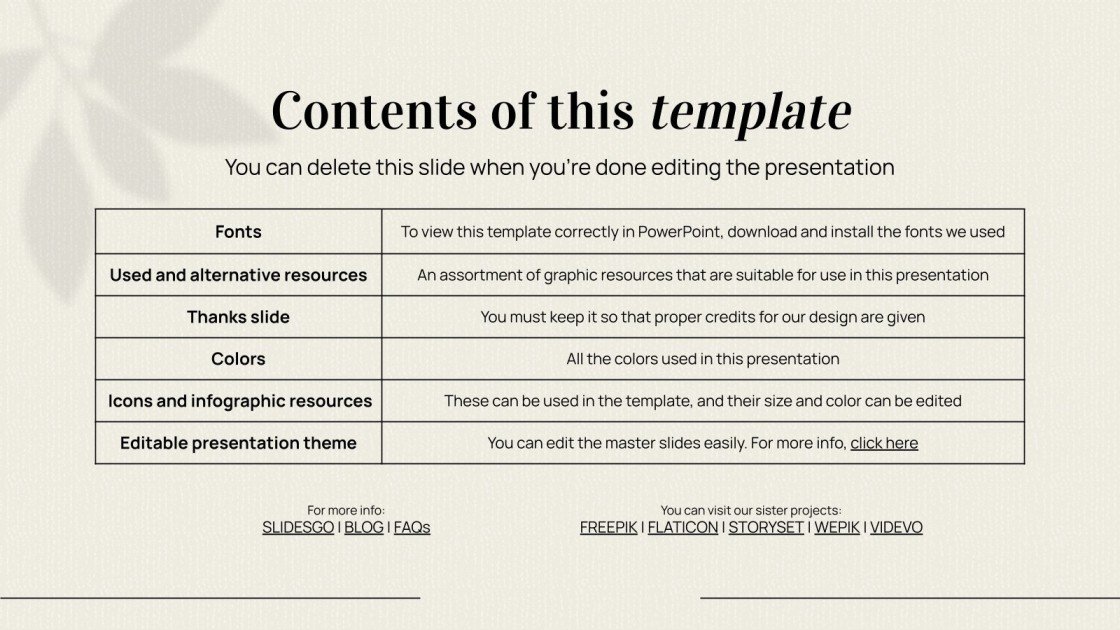 Story of My Life Thesis | Google Slides & PowerPoint