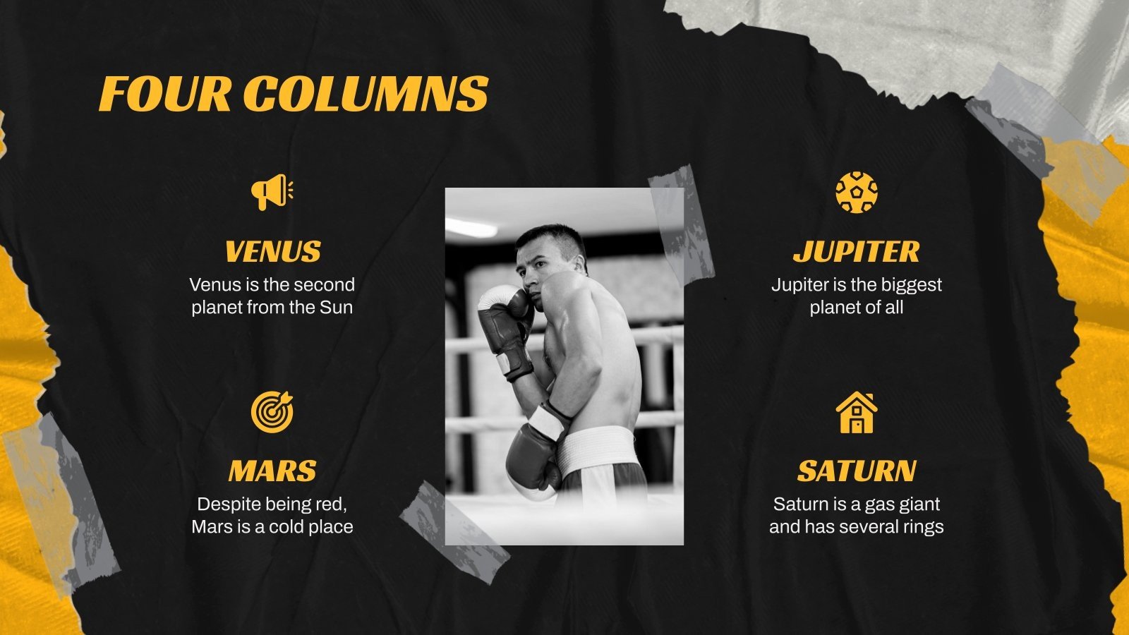 Fight Club Sports Business Plan | Google Slides & PowerPoint