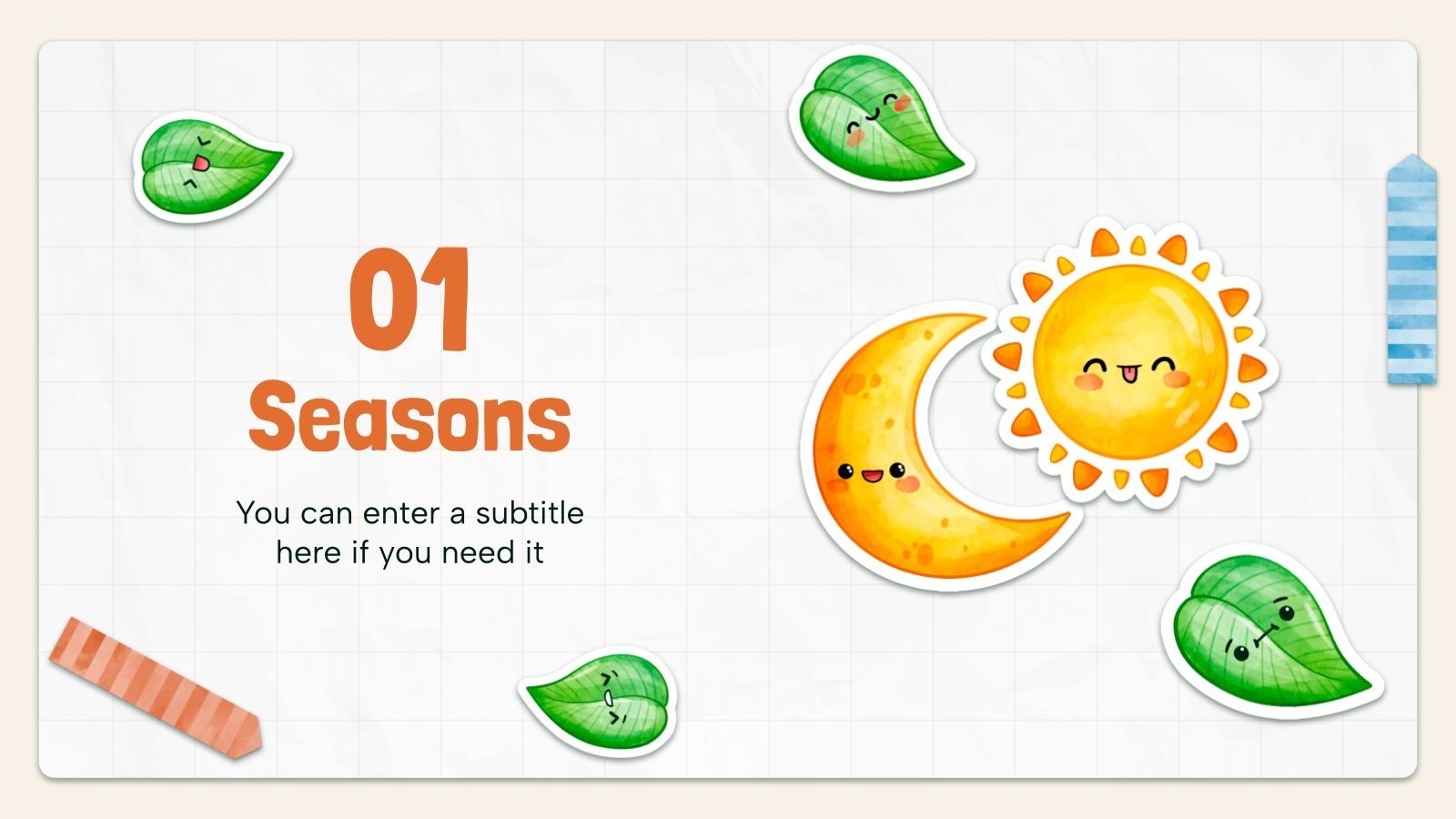 Difference between Four Seasons for Pre-K | Google Slides